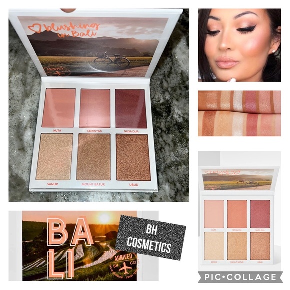 BH Cosmetics | Makeup | New Bh Cosmetics 6 Color Blush Highlighter ...